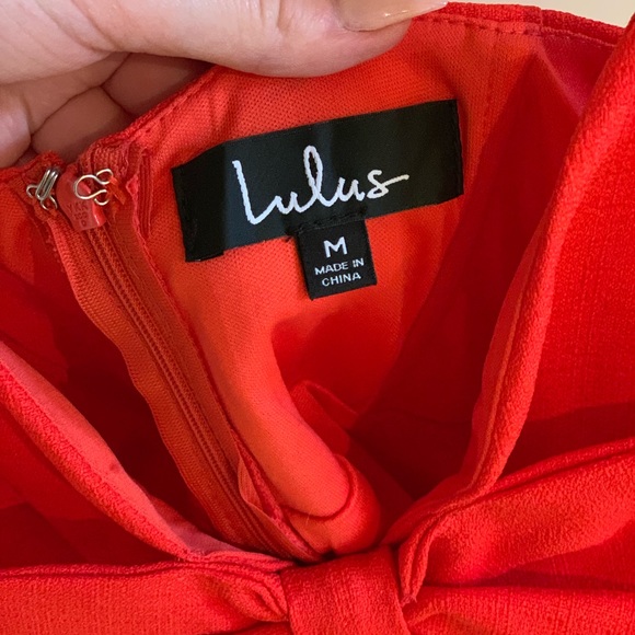 Lulus | Dresses | Lulus Red Dress | Poshmark